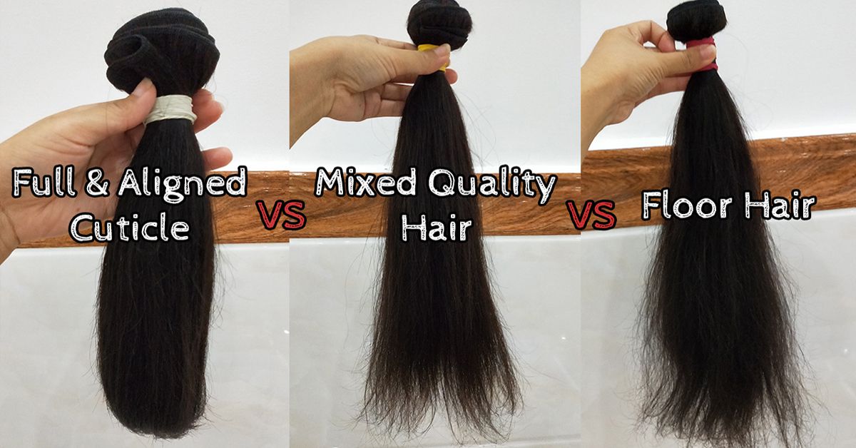 Frizzy hair extensions: One clever method to determine quality | Bossique