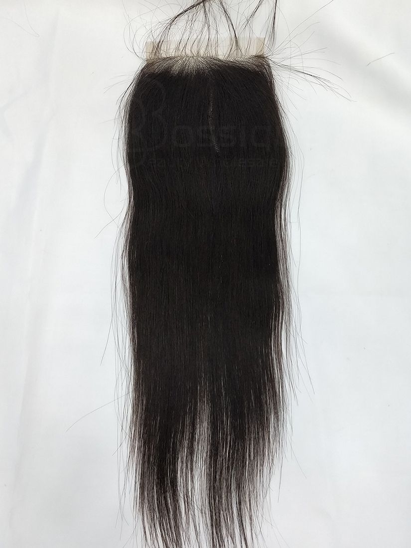 Orange Line Straight Lace Closures | 4x4 5x5 6x6 7x7