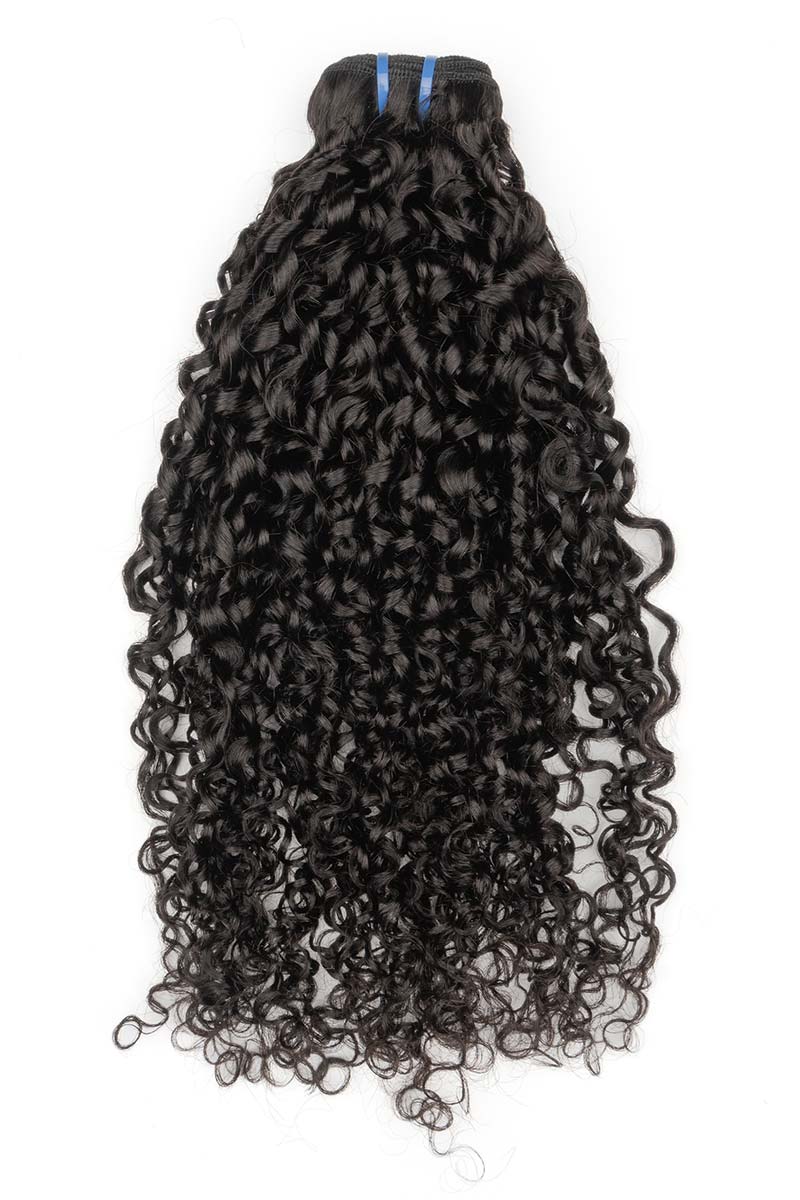 Black Line Double Drawn Pixie Curl Bundles - 30% Fullness | Bossique